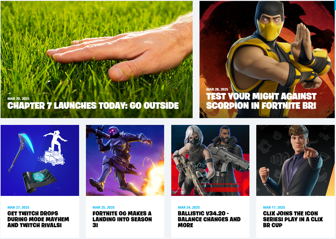 Satireday: Fortnite Stealth-Drops Chapter 7: “Go Outside” – MMO Fallout